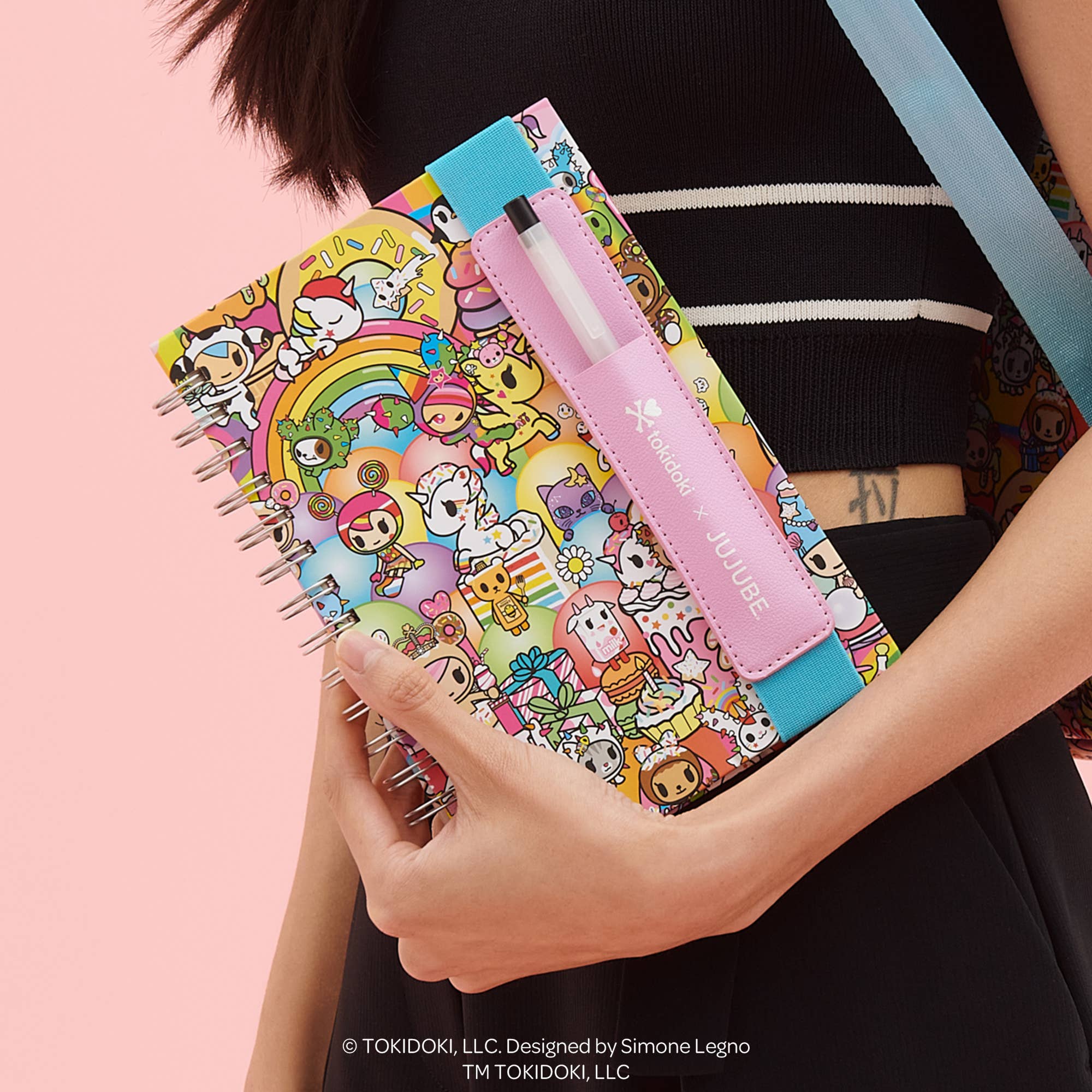 Oliver Notebook with Pen Pocket toki 20th Anniversary – Petite Pebbles